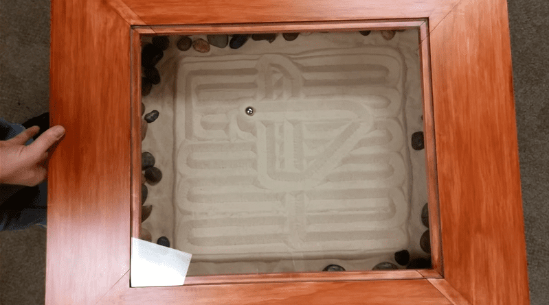 This Arduino zen garden lets you draw in the sand remotely - Hypertext