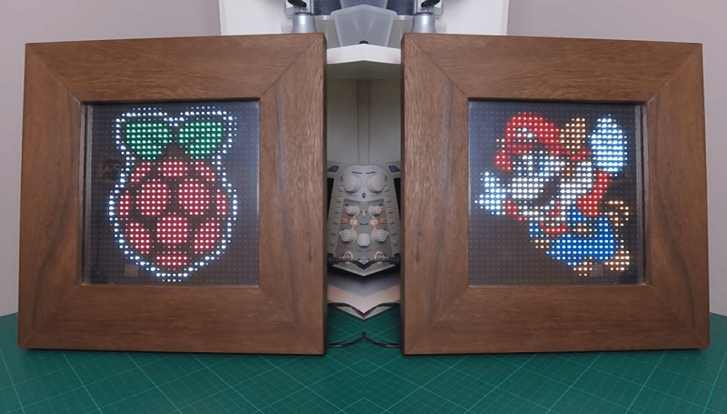 Display your favourite pixel art in this Raspberry Pi frame - Hypertext