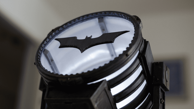 Summon plastic Batman with a 3D printed Bat-Signal - Hypertext