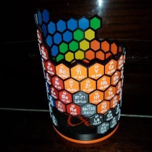 This periodic table art piece is 3D printed - Hypertext