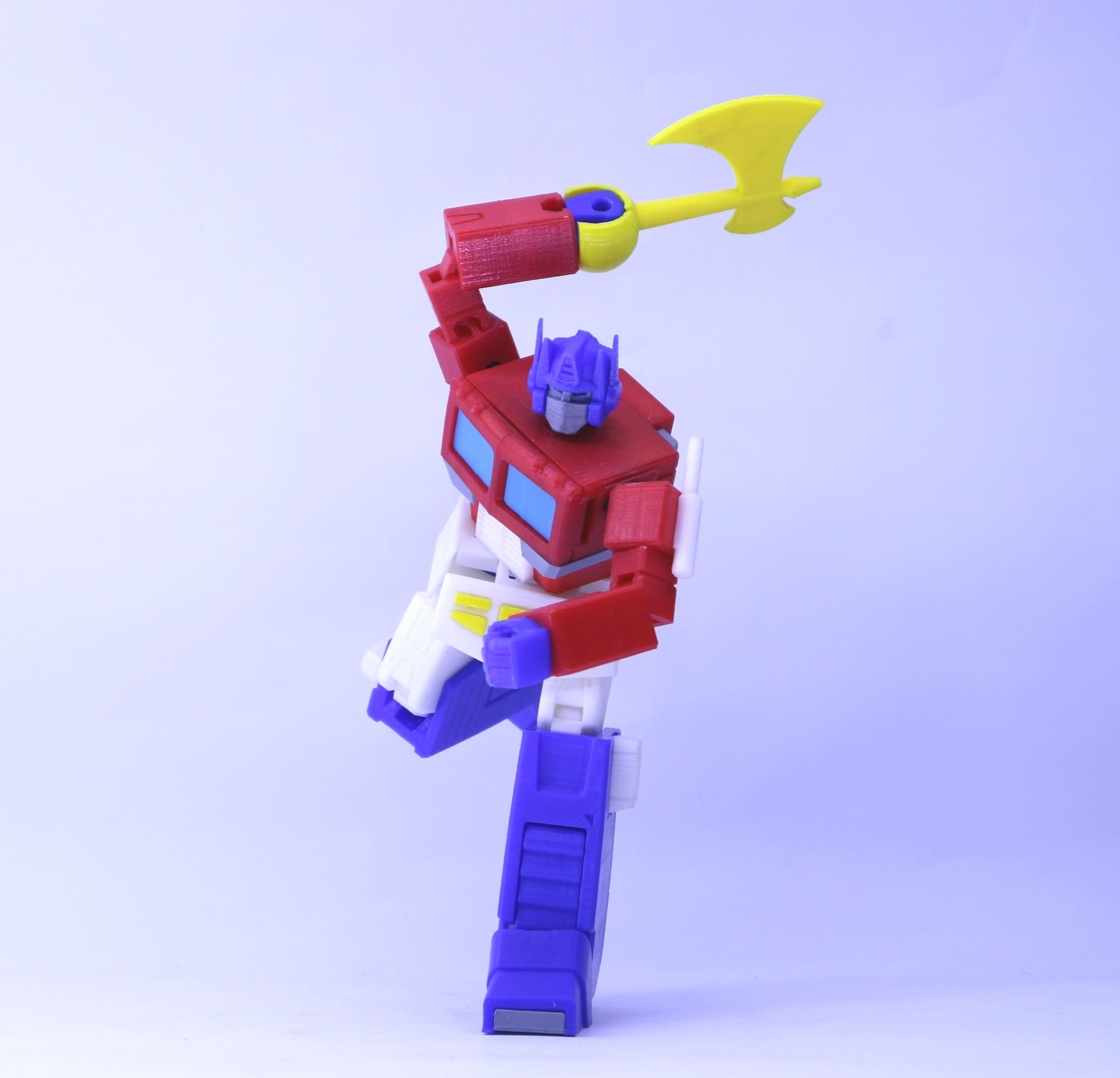 G1 Optimus Prime 3D Print Energon Axe - Hypertext