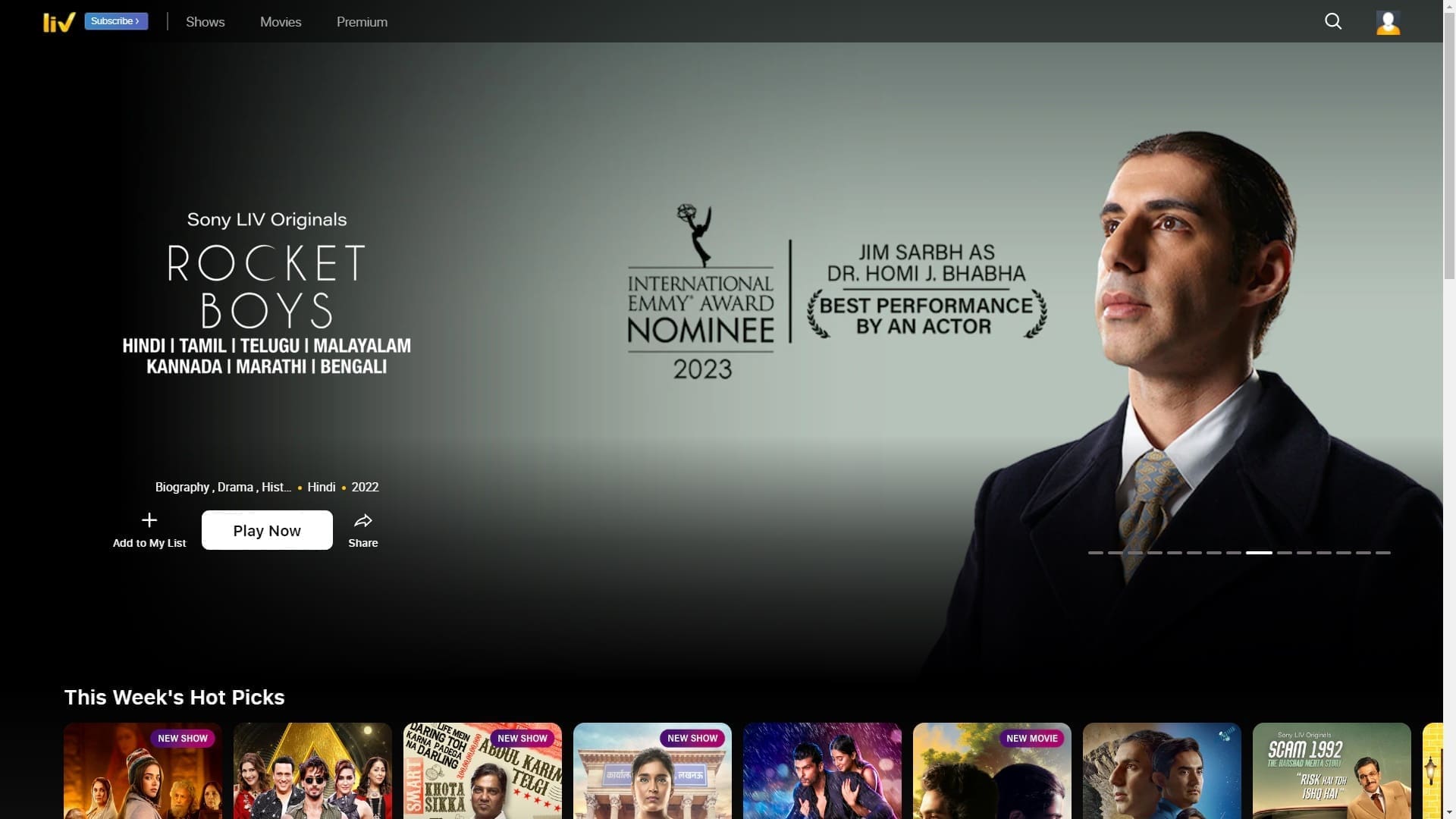 Sony LIV - Hypertext