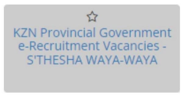 S'Thesha Waya Waya: how to find KZN jobs on the new portal - Hypertext