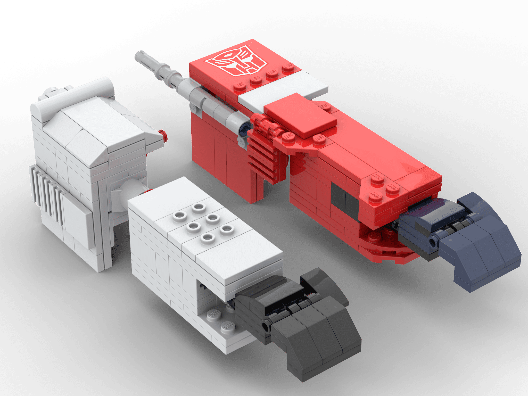 How to make a LEGO Fusion Cannon (& more) for Optimus Prime - Hypertext