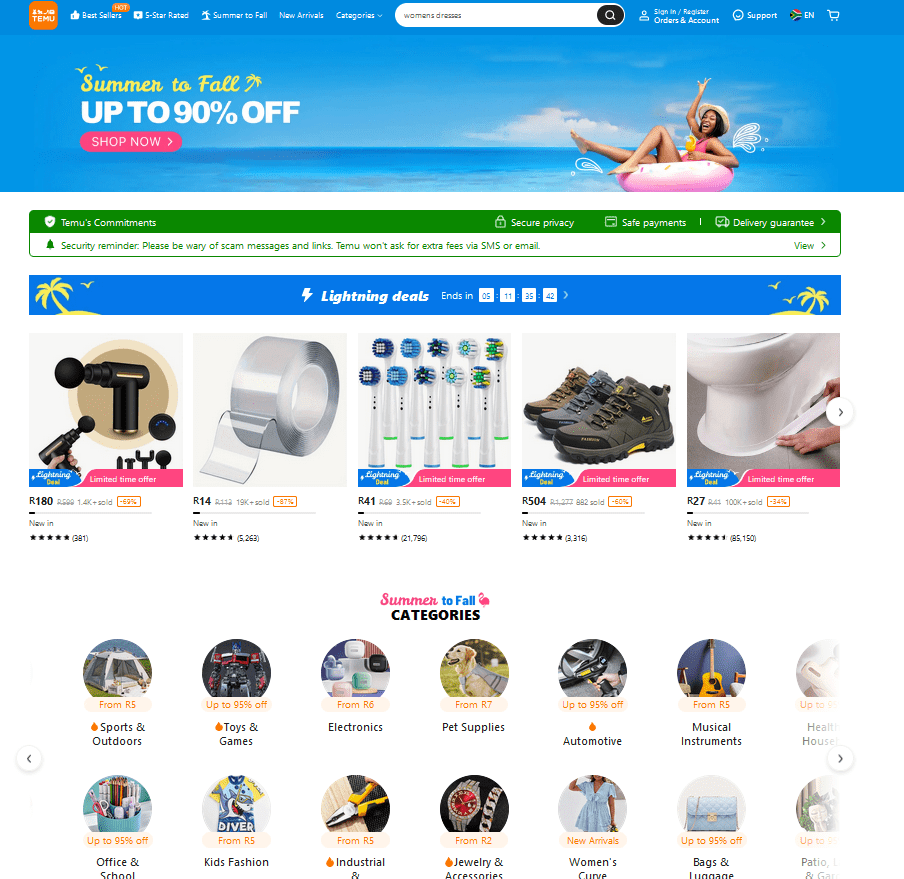 Temu is now in South Africa but is it safe? - Hypertext