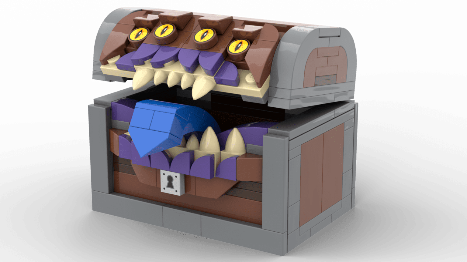 Here's how to build that LEGO D&D Mimic for free - Hypertext