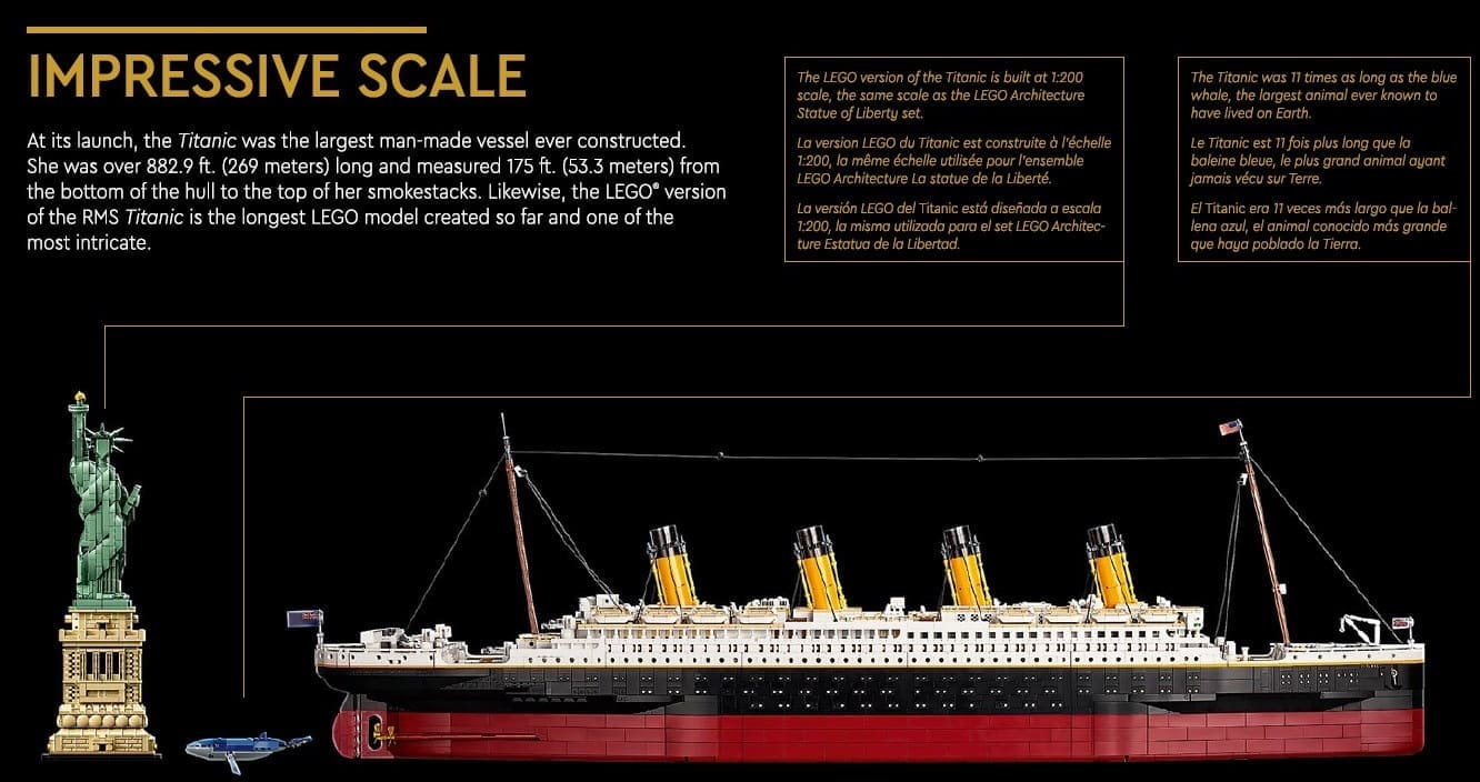Here's how to build LEGO's Titanic 'Scale Whale' - Hypertext