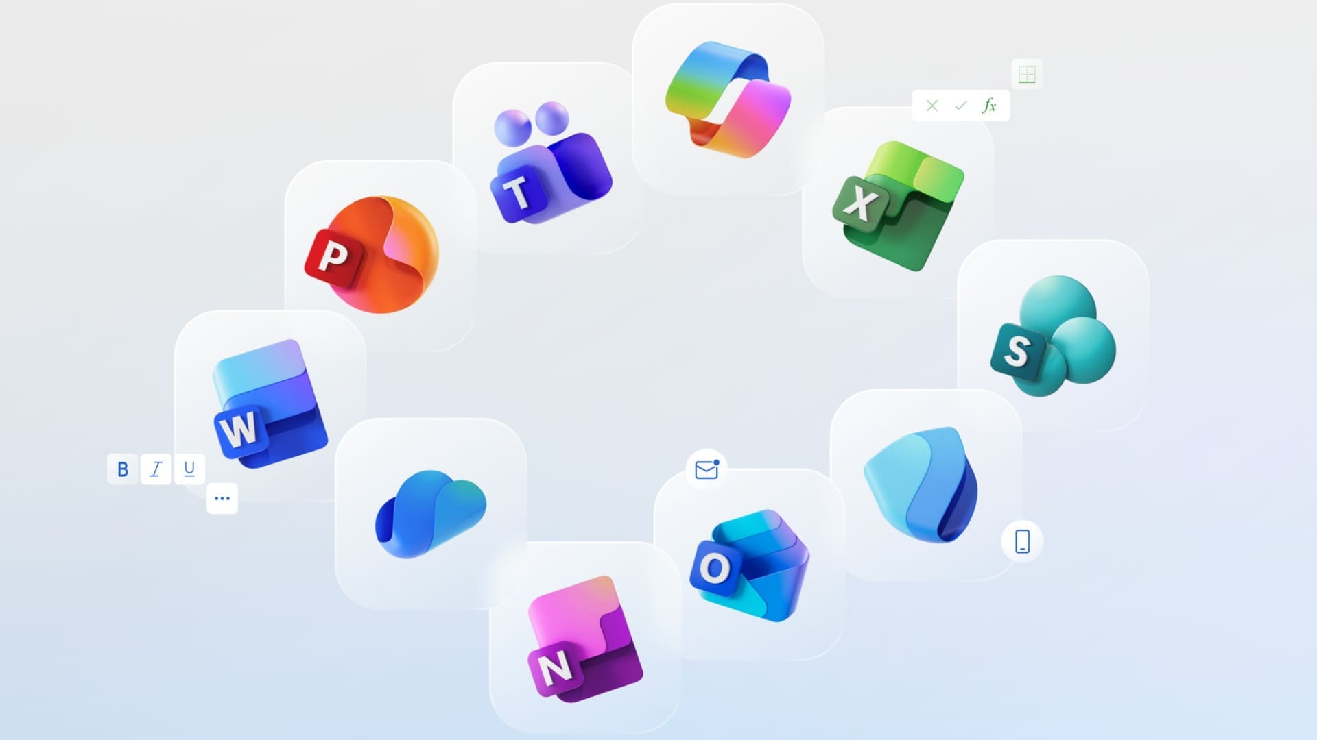 These are the new app icons for Microsoft 365 - Hypertext