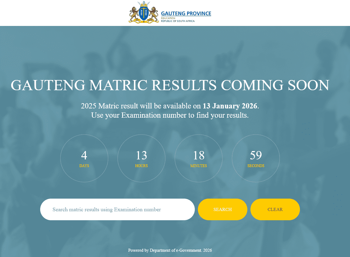 The best place for Gauteng learners to check 2025 Matric Results ...