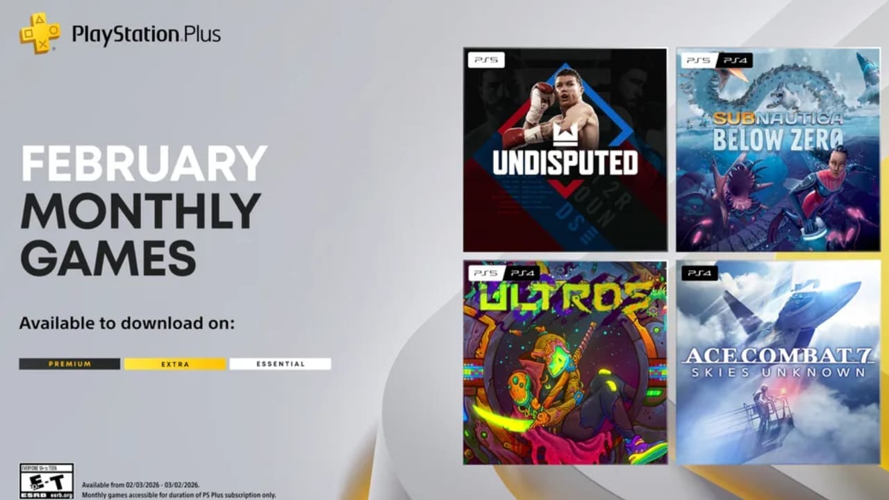 PS Plus February 2026 launches with four free games - Hypertext