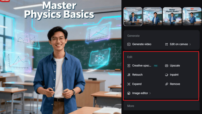 How to design educational YouTube thumbnails for online courses with AI ...