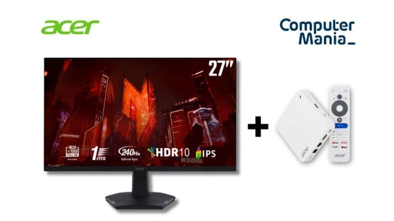 Acer bundles gaming monitor and streaming box for unique local offering ...
