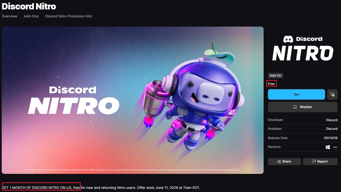 Fortnite skins, Wuthering Waves packs and Discord Nitro all free in the ...