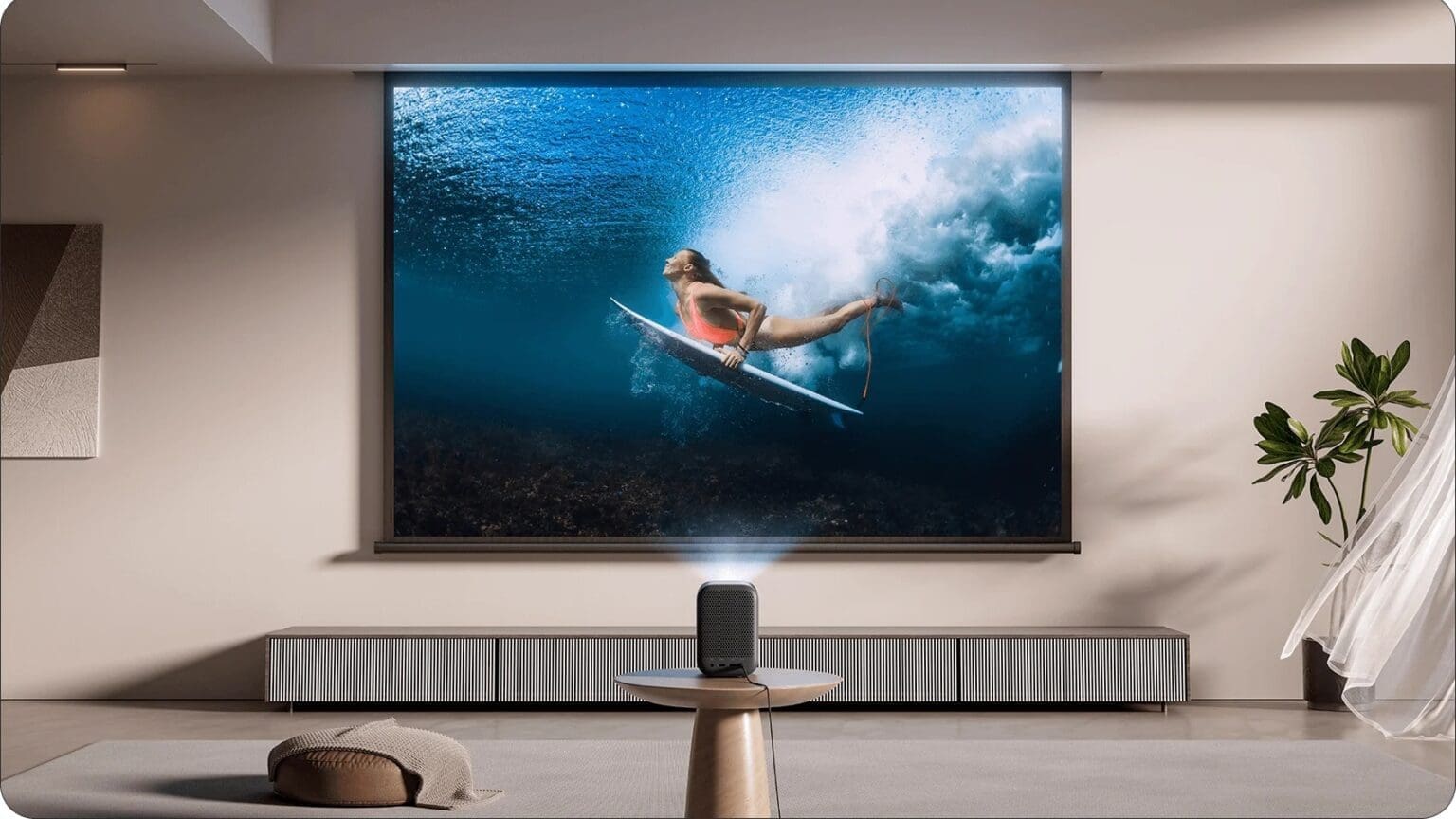 Turn any wall into a 120 inch cinema screen with the Xiaomi L1 ...